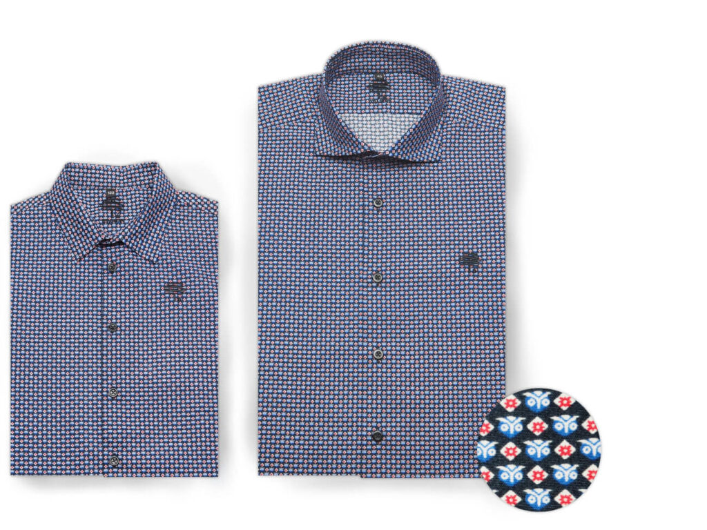 Partnerlook Vater Sohn Hemd
